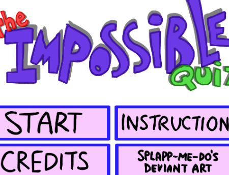 The Impossible Quiz - Unblocked Games 76